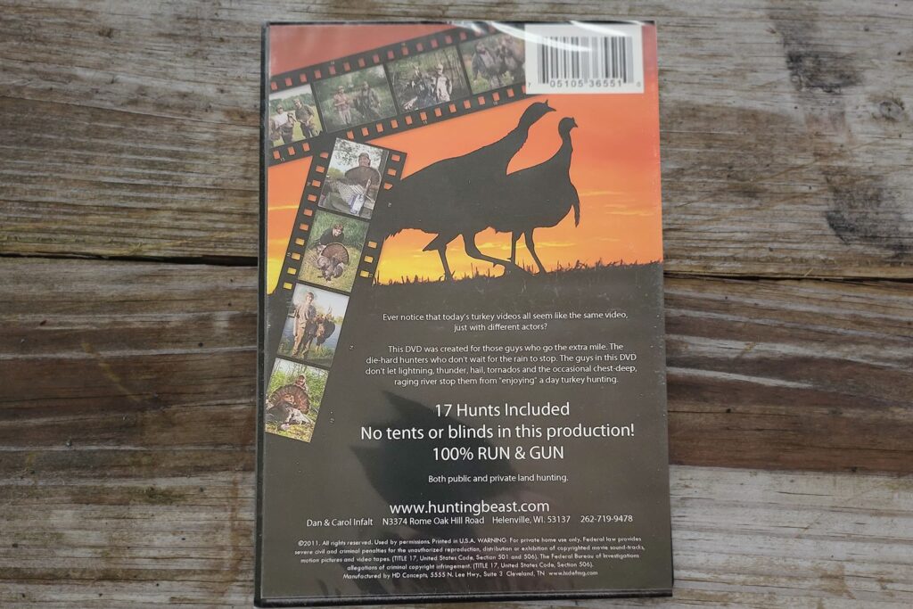 Extreme Turkey Tactics DVD by The Hunting Beast