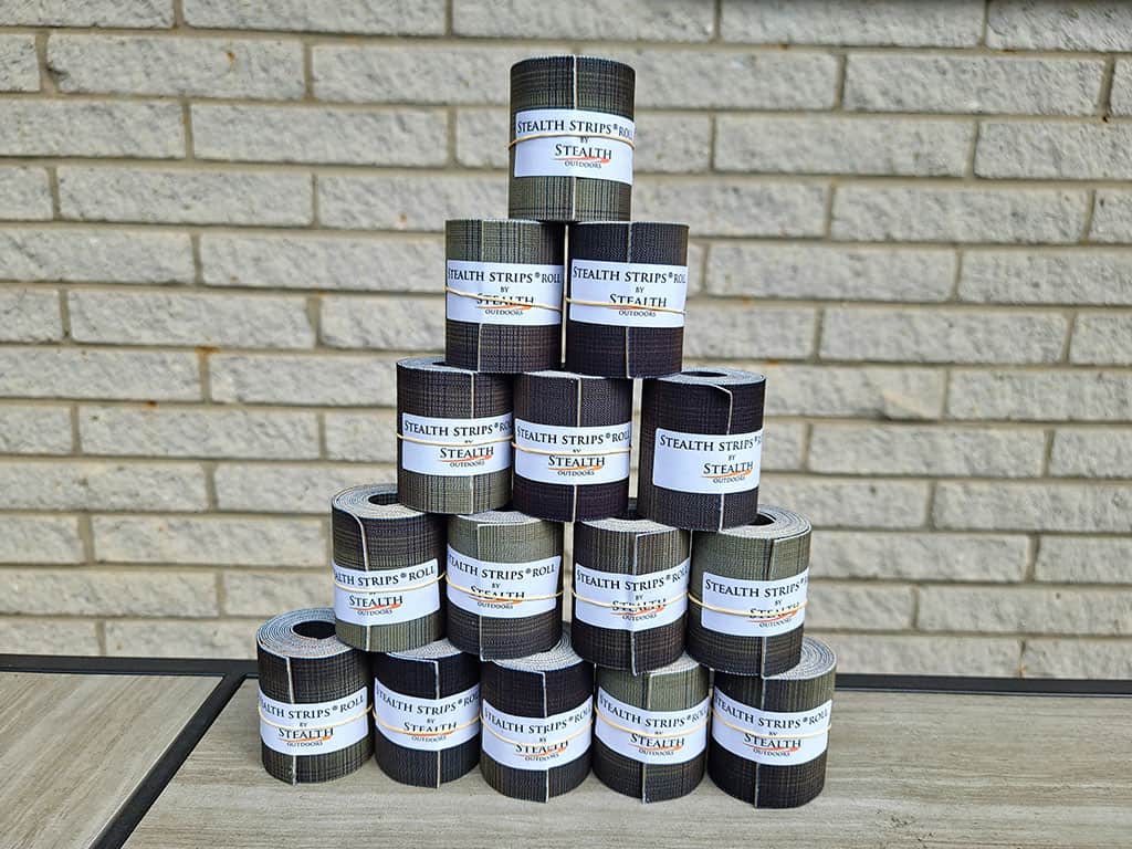 Stealth Strips® Rolls - Camo Silencing Tape - Silence Hunting Gear