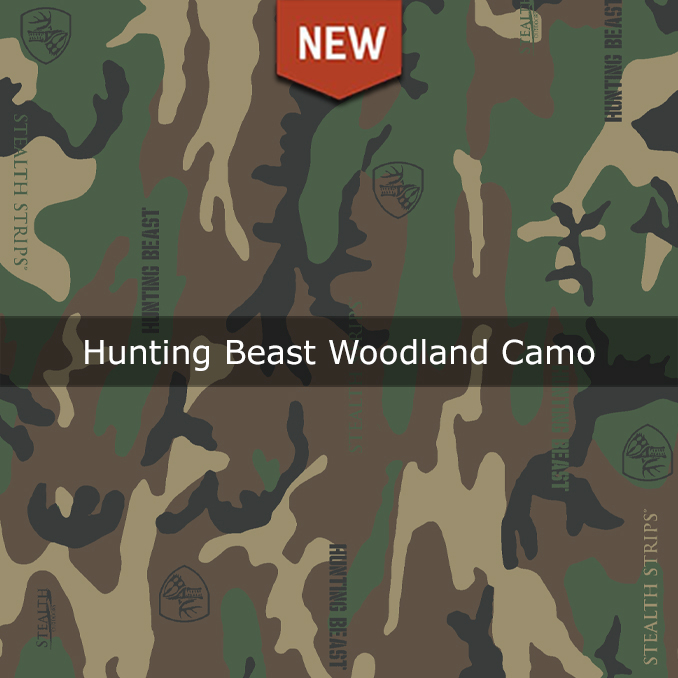 Hunting Beast Woodland Camo Rolls - Stealth Outdoors